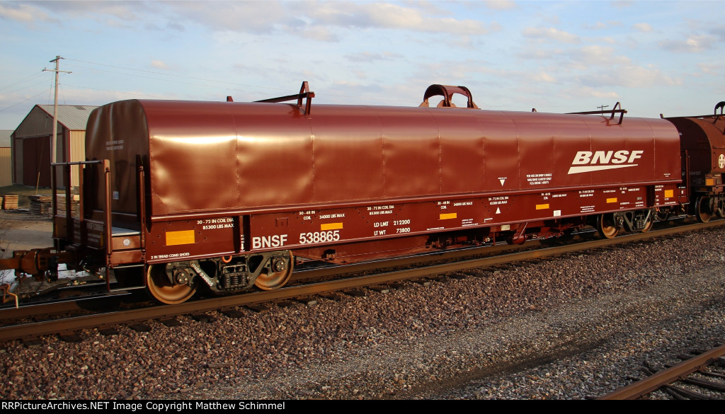 New BNSF Coil Car